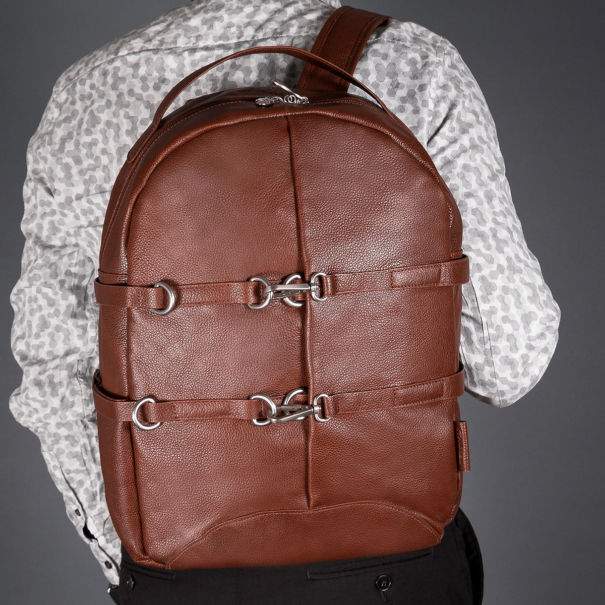 Leather and Nylon McKlein Backpacks for Back To School – McKleinUSA