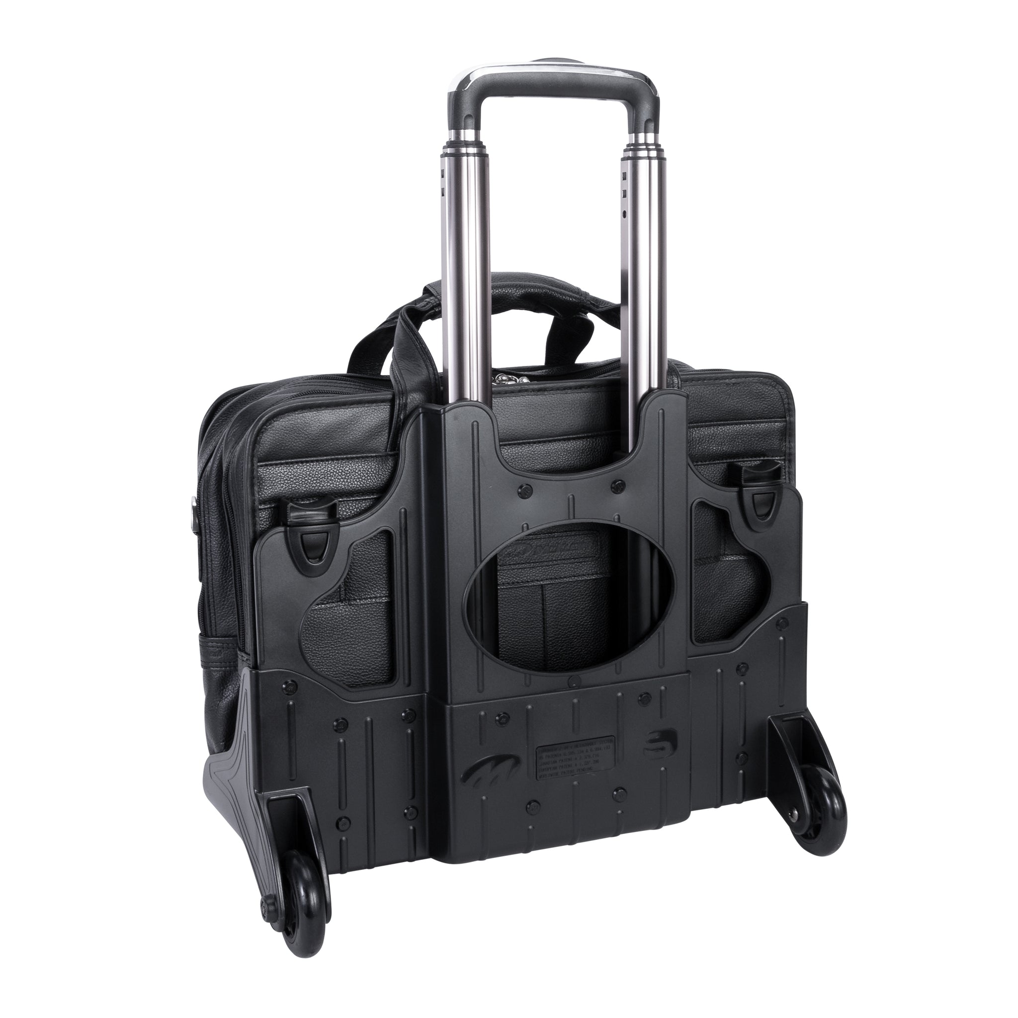 WEST TOWN | 17” Leather Detachable-Wheeled Laptop Case – McKleinUSA