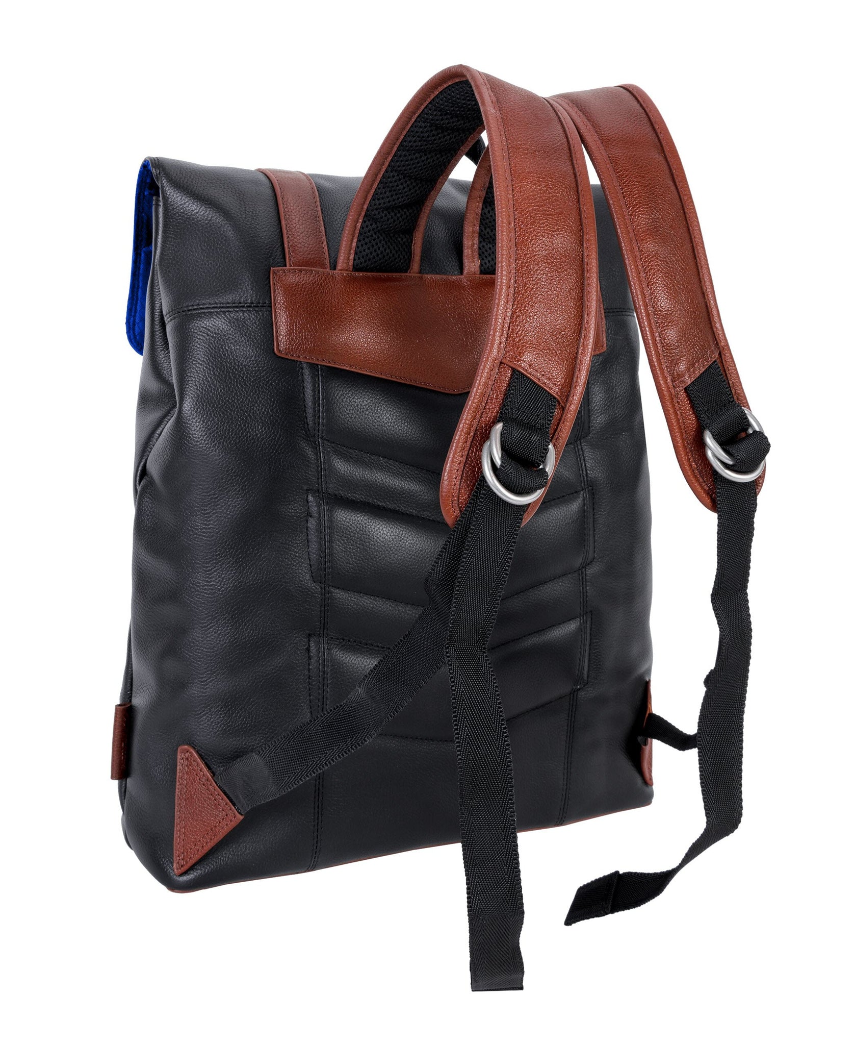 Luxury Leather Two-Tone Backpack - Element | McKlein USA – McKleinUSA