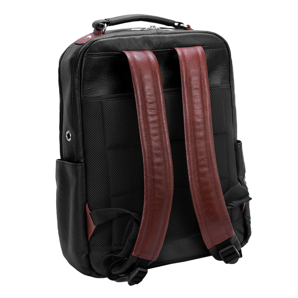 S19085 (Black) Leather Computer Bag – McKleinUSA